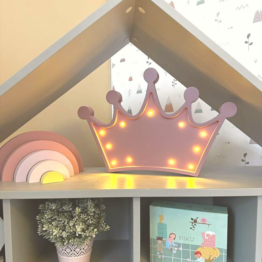 CROWN LIGHT - HAND MADE NIGHT LIGHT FOR KIDS
