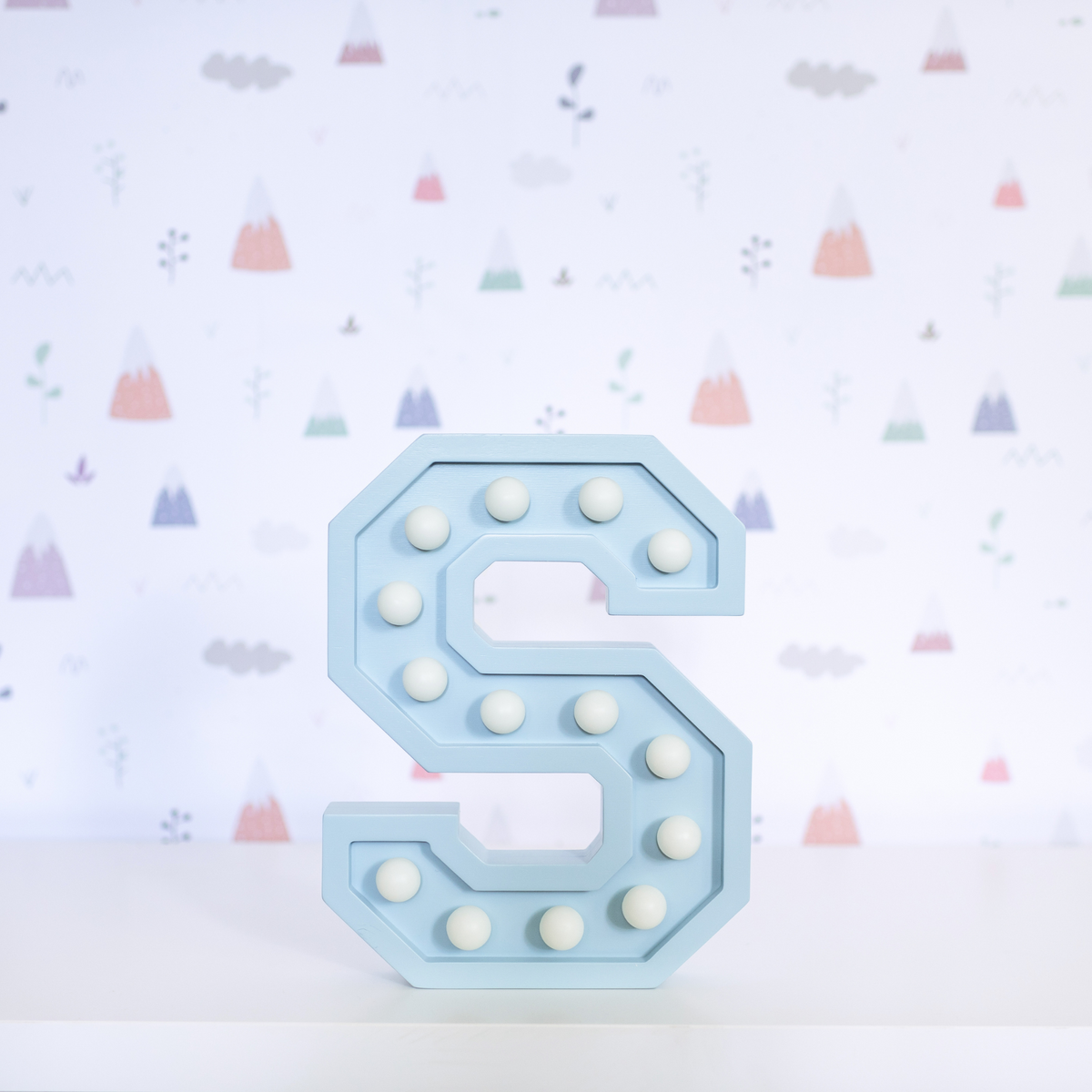 MARQUEE LETTERS - LIGHT BLUE