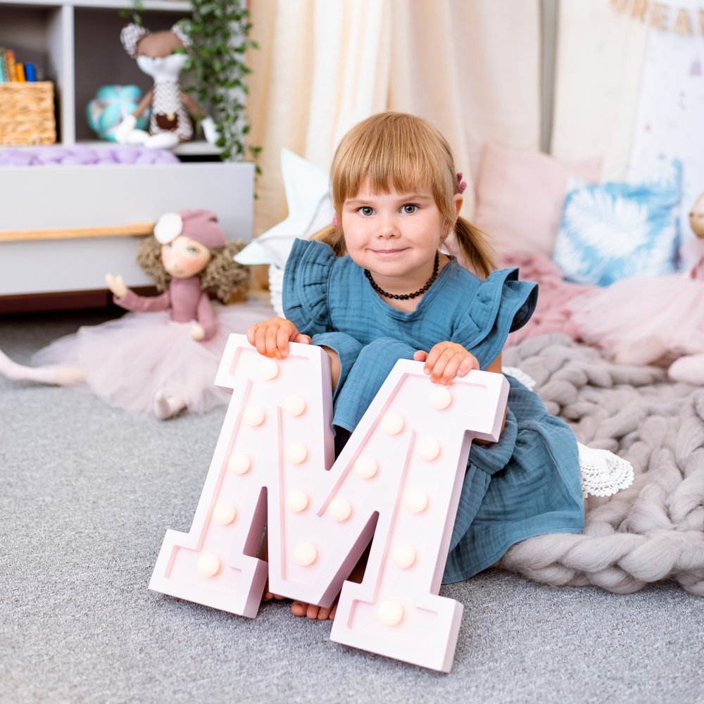 MARQUEE LETTERS - LIGHT PINK